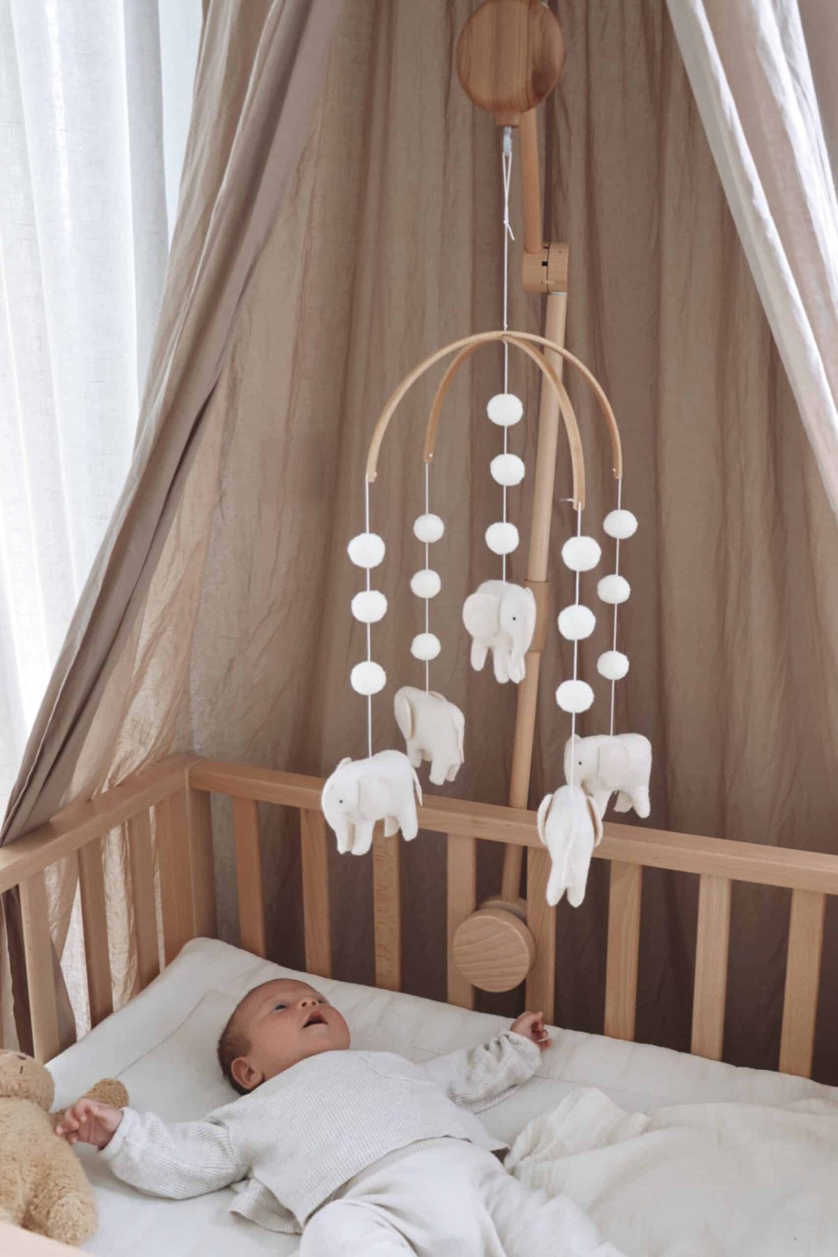 Baby mobile collection - Baby mobile made by hand - Little loua